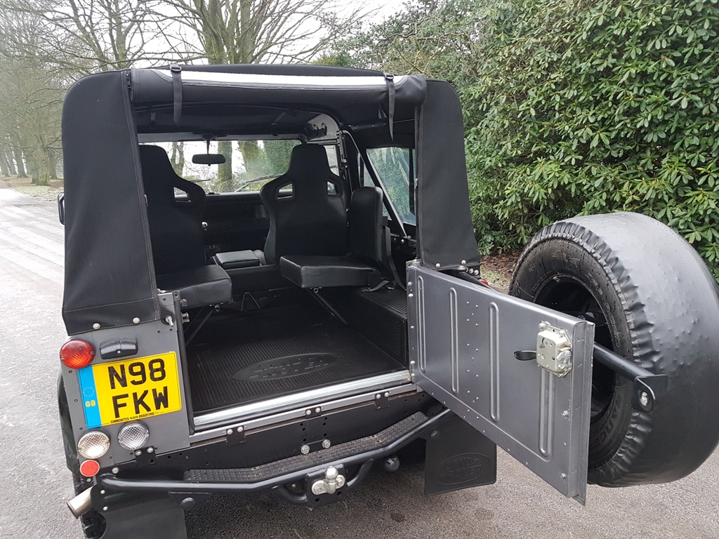 1996 LAND ROVER LEFT HAND DRIVE DEFENDER 90 300 TDI SOFT TOP - Simmonites