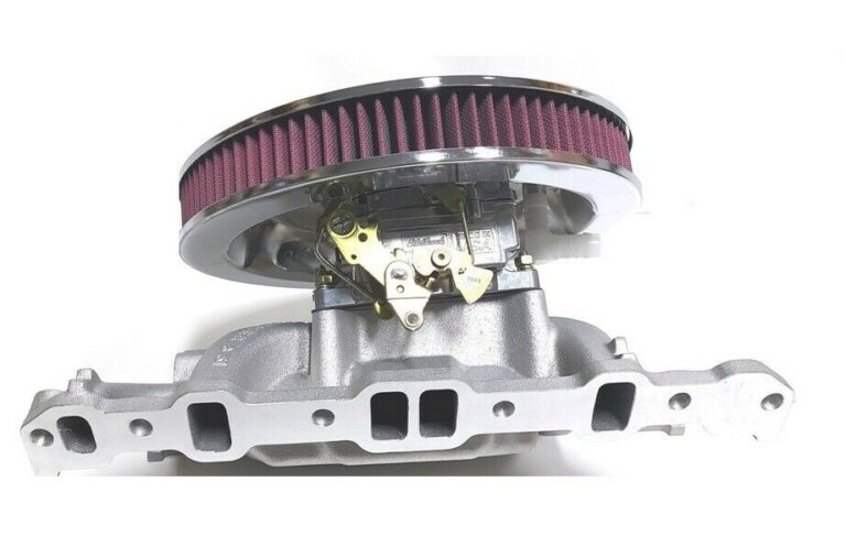 ROVER V8 CARBURETOR 4-BARREL CONVERSION KIT INCLUDING MANIFOLD - Simmonites